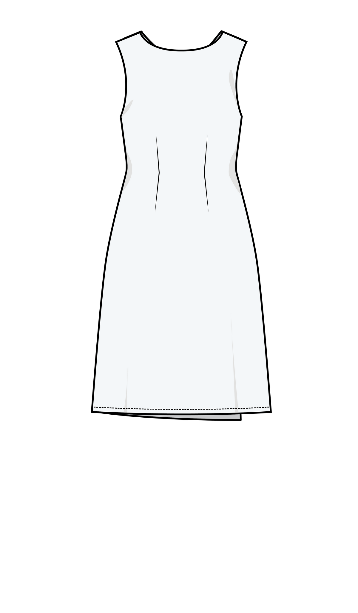 Puff and Pencil, Crossover Dress PDF Pattern – Lakes Makerie