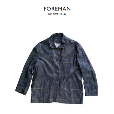 Merchant & Mills, The Foreman Jacket Unisex PDF Sewing Pattern – Lakes ...