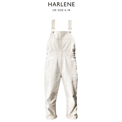 Merchant & Mills, The Harlene Dungarees PDF Pattern – Lakes Makerie