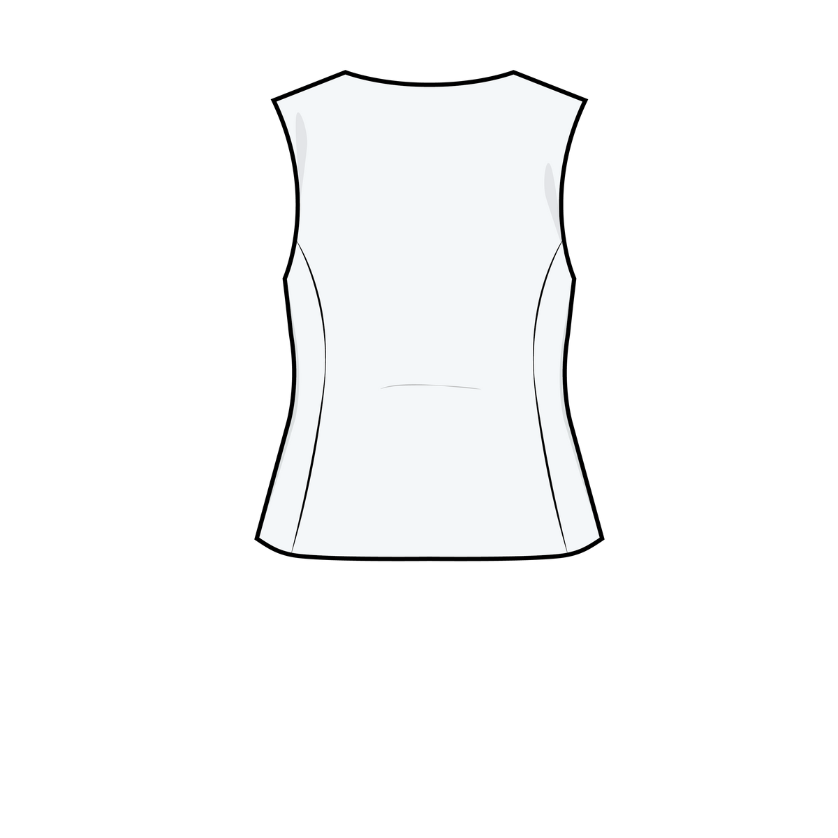 Puff and Pencil, Silhouette Blouse PDF Pattern – Lakes Makerie