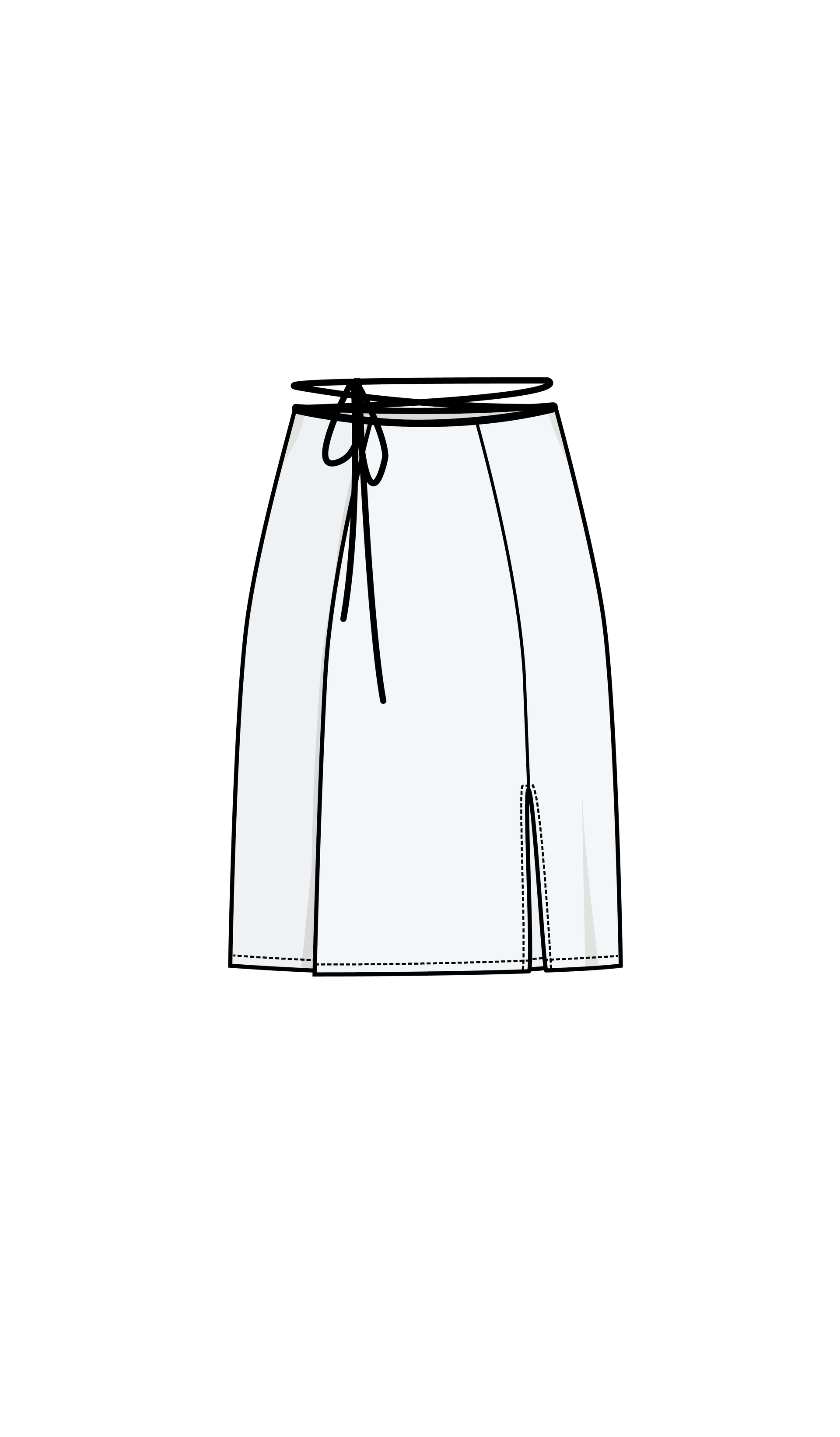 Puff and Pencil, Strap Wrap Skirt PDF Pattern – Lakes Makerie