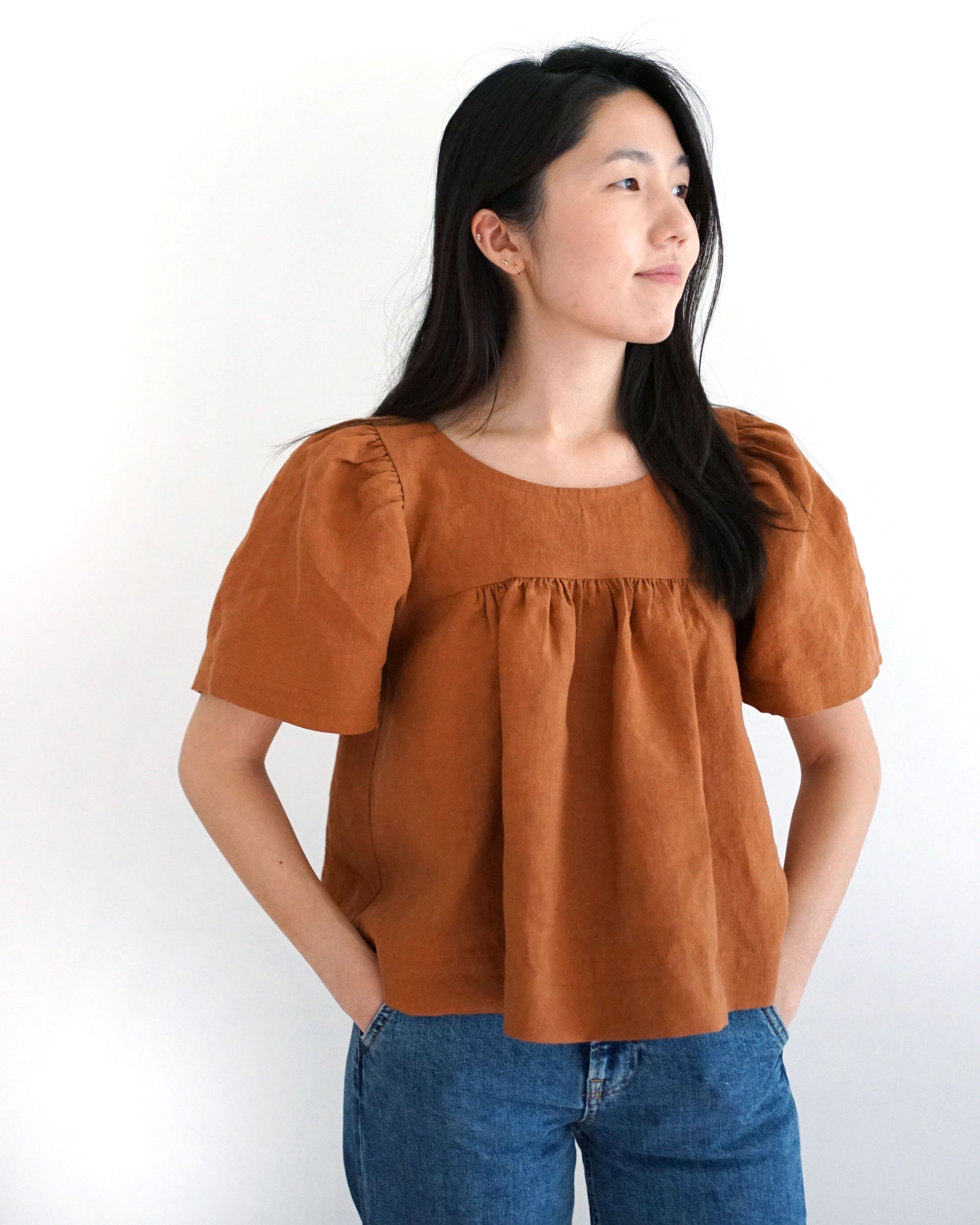 Matchy Matchy Sewing Club, Champagne Field Dress or Top, Digital PDF P ...