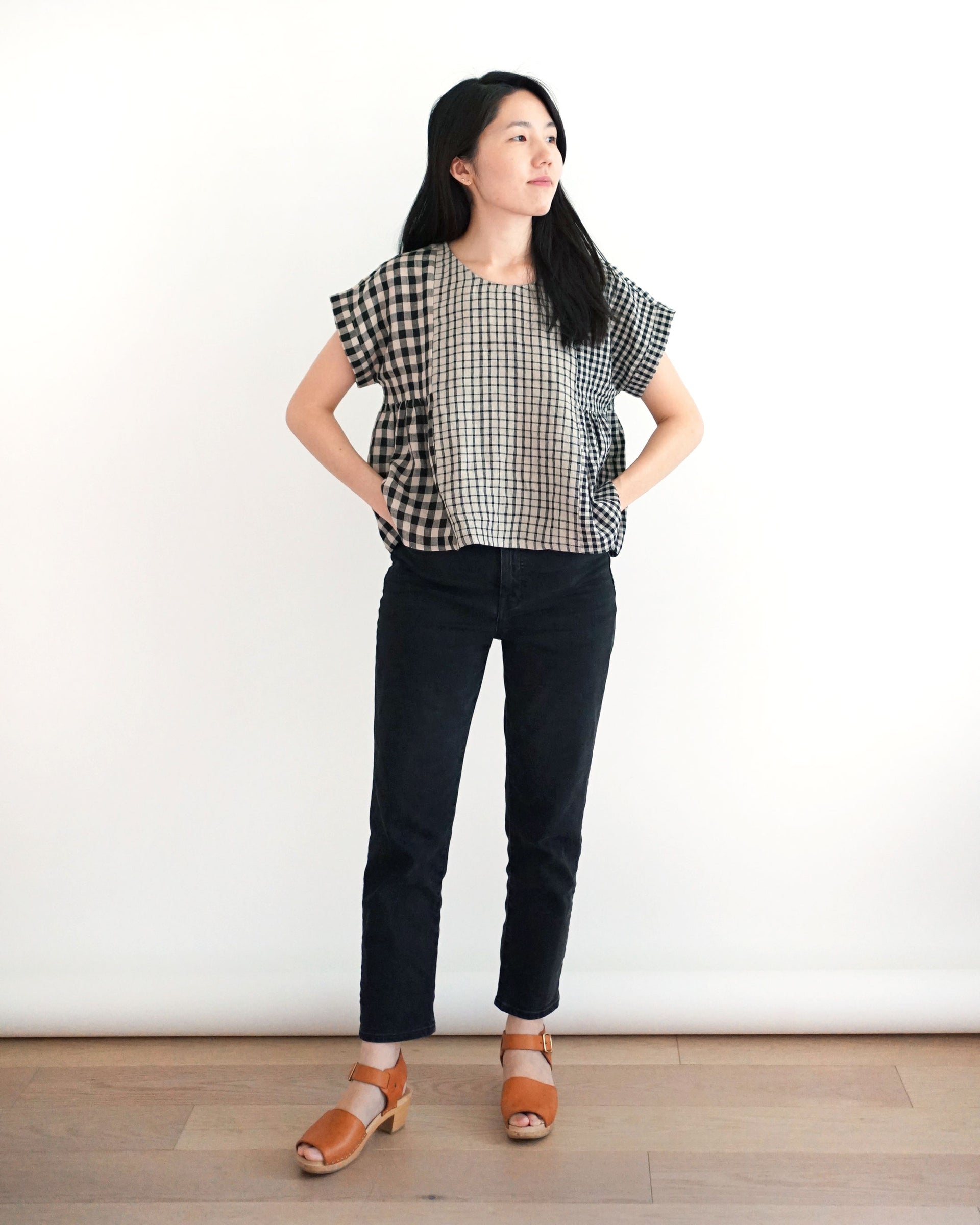 Matchy Matchy Sewing Club, Collage Gather Top, Digital PDF Pattern ...