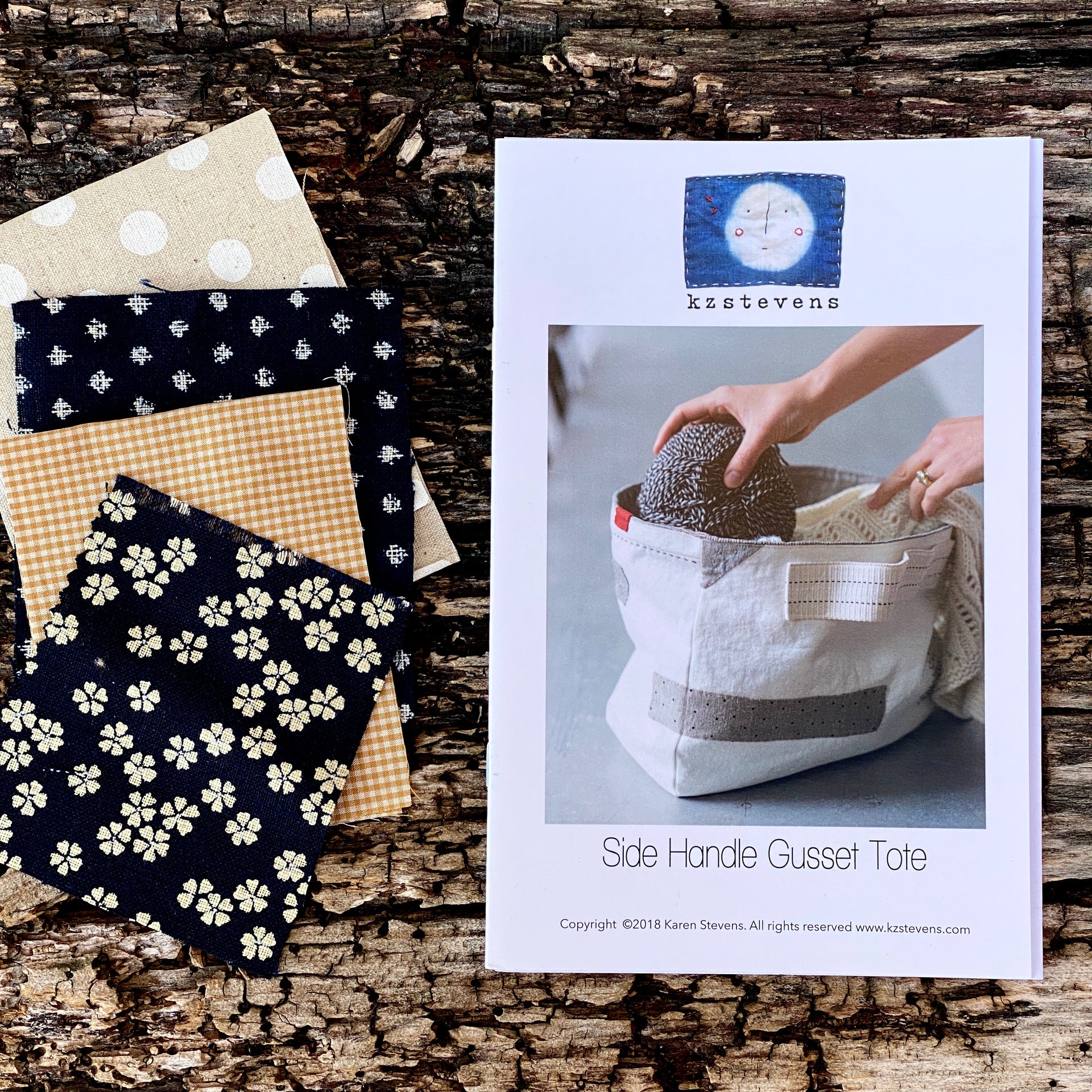 kzstevens Side Handle Gusset Tote Pattern – Lakes Makerie