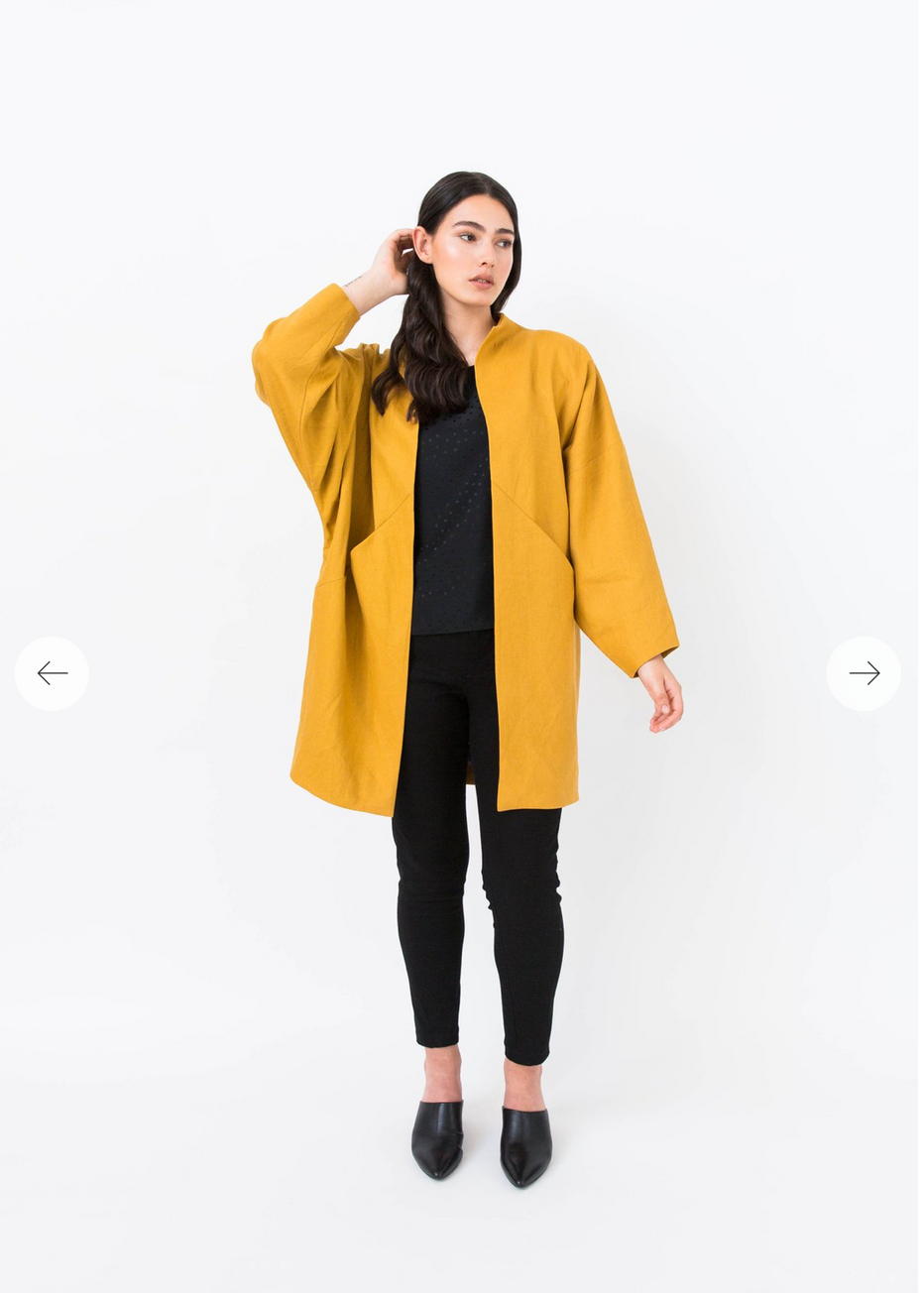 Papercut, Nova Coat/Jacket Paper Pattern, two size ranges – Lakes Makerie